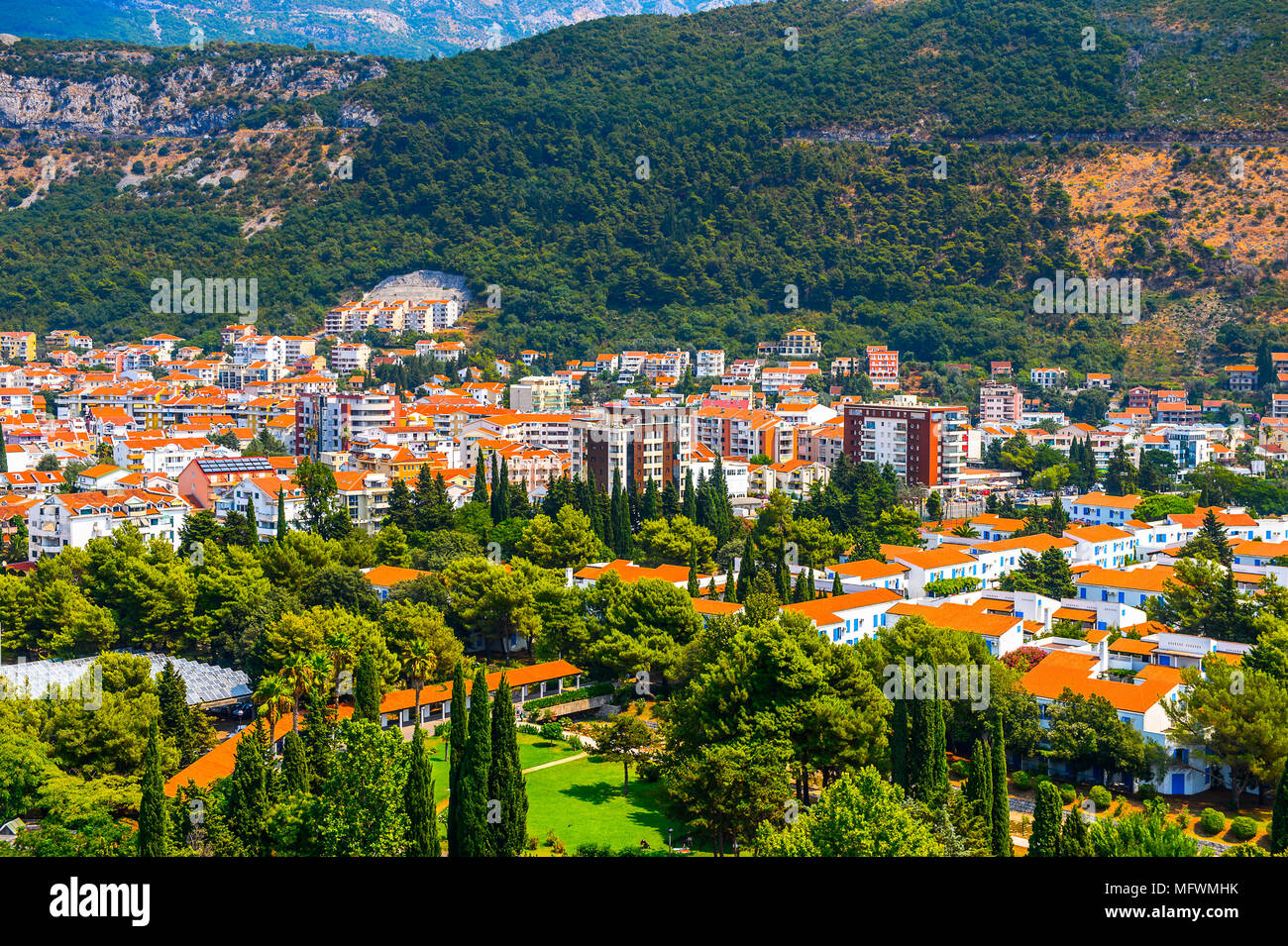 Architecture of Budva Stock Photo - Alamy