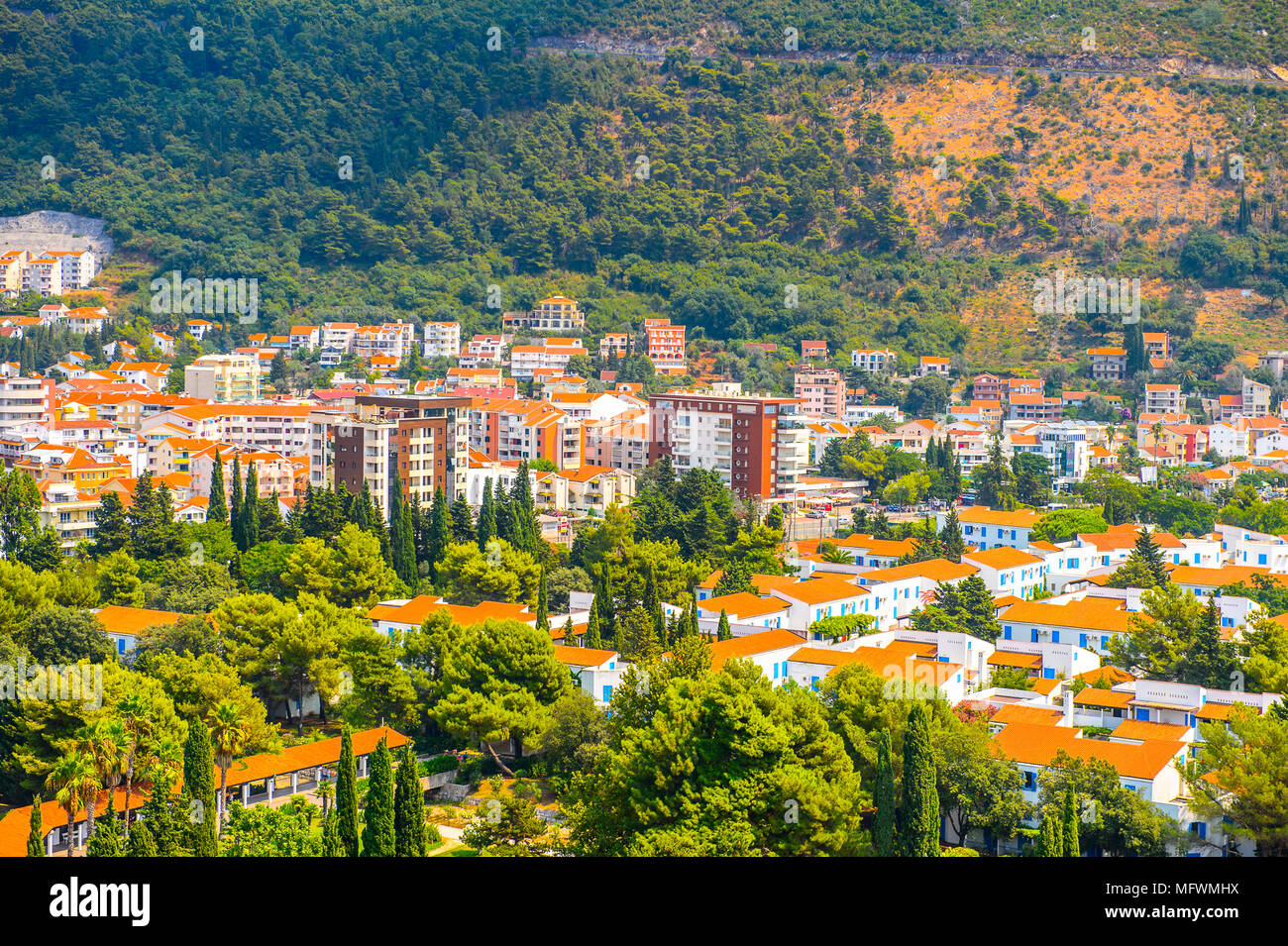 Architecture of Budva Stock Photo - Alamy