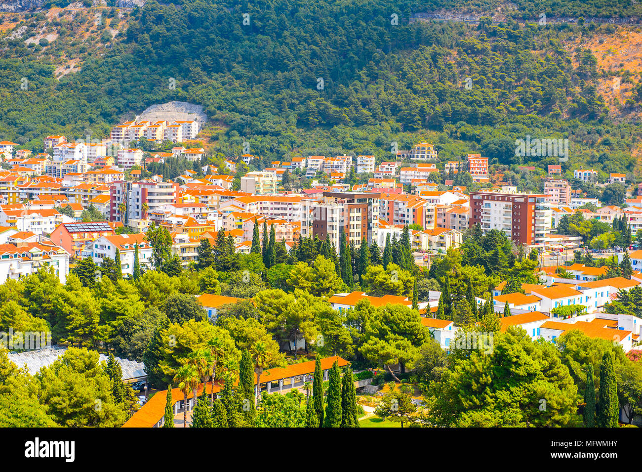 Architecture of Budva Stock Photo - Alamy