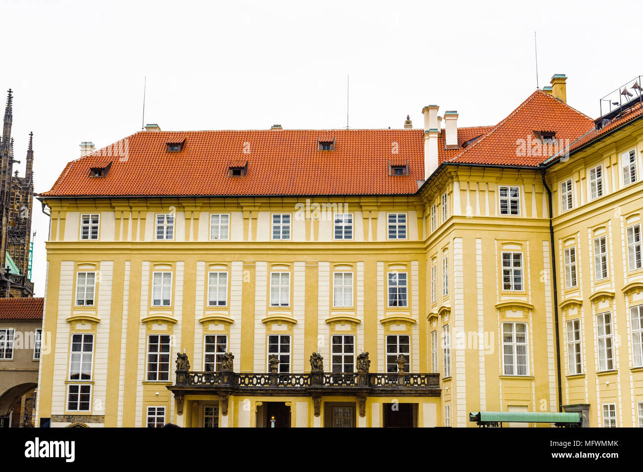 Old royal palace, Prague Castle Stock Photo - Alamy