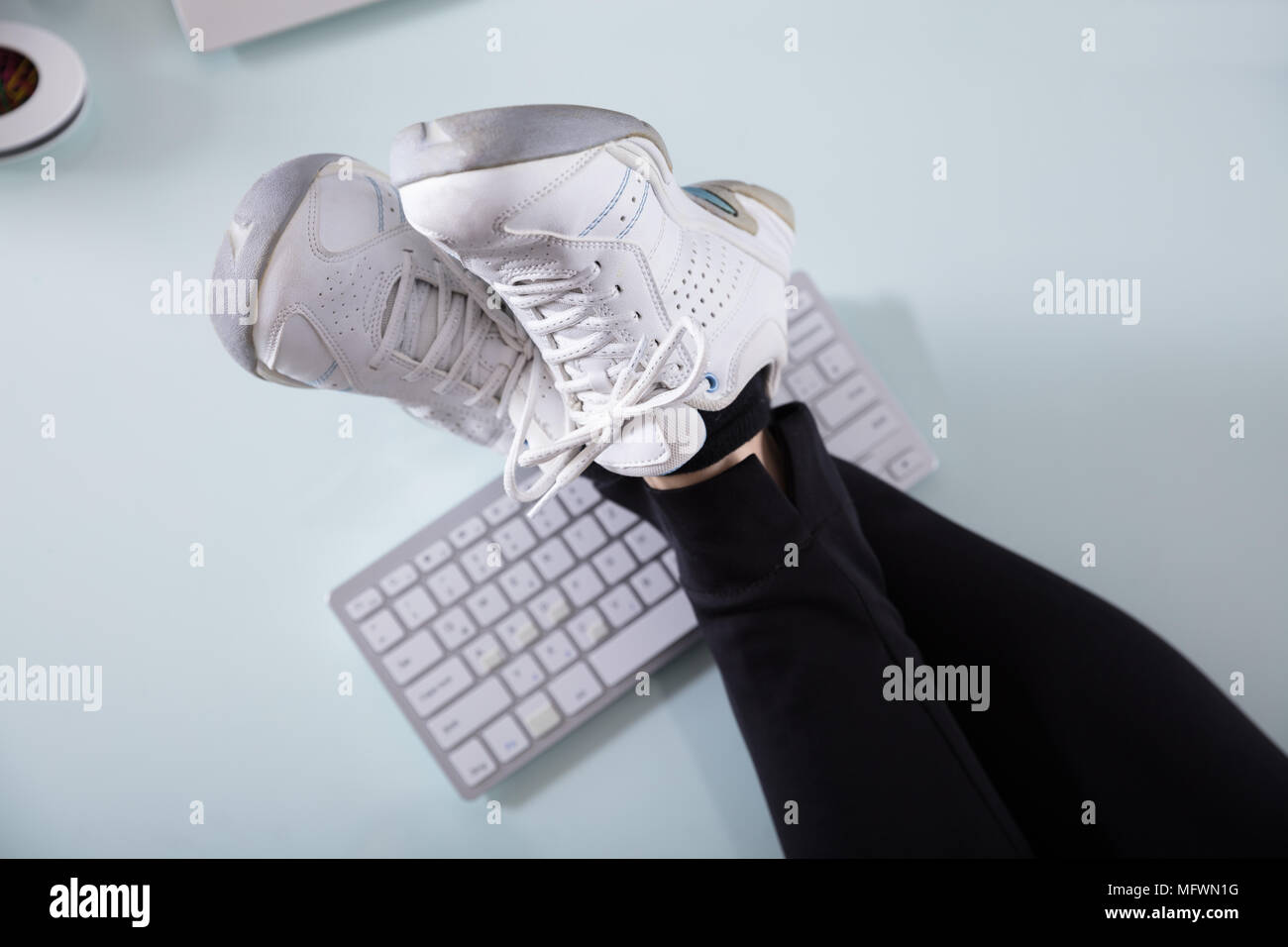 Crossed leg hi-res stock photography and images - Alamy