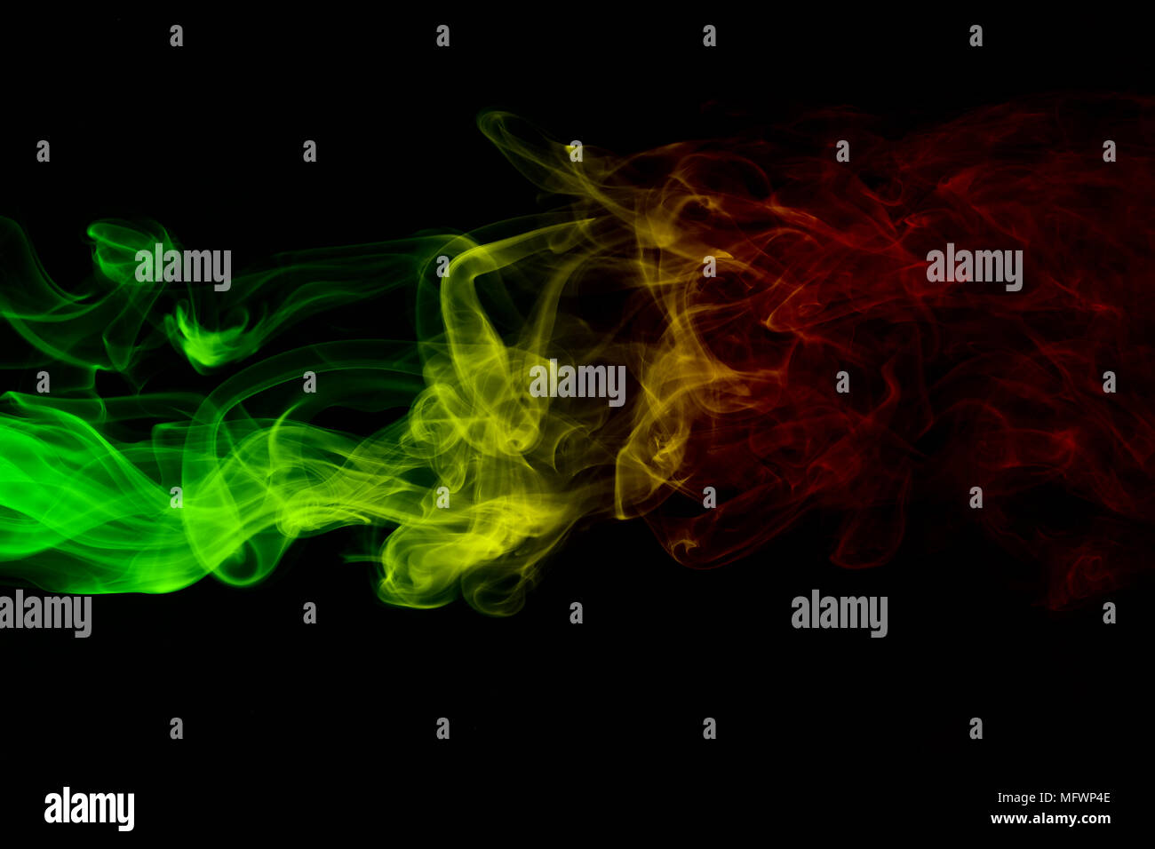 Reggae Colors Smoke Cover Photo