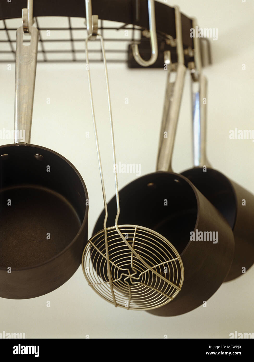 Hanging up pans hi-res stock photography and images - Alamy