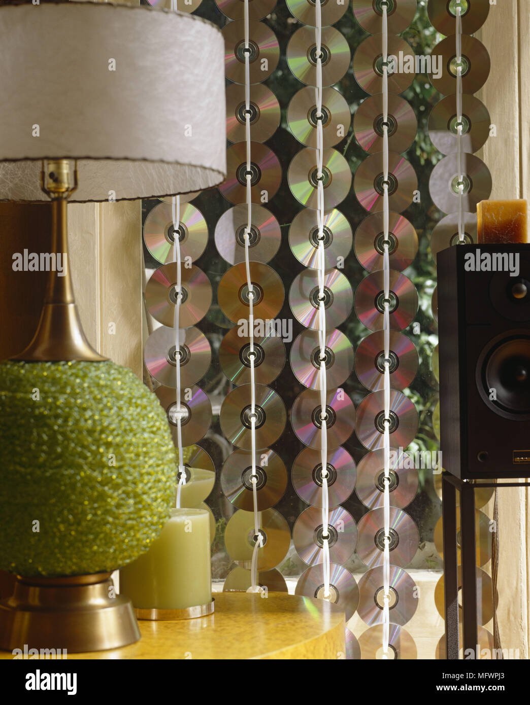 Hanging cds hi-res stock photography and images - Alamy