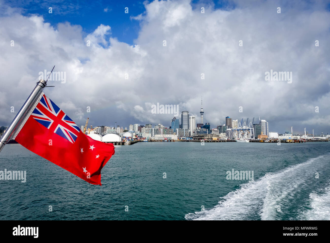 New zealand red ensign hi-res stock photography and images - Alamy