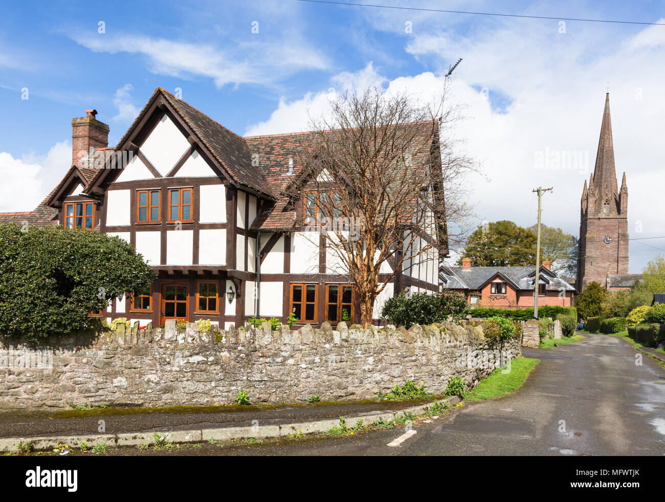 Weobley hi-res stock photography and images - Alamy