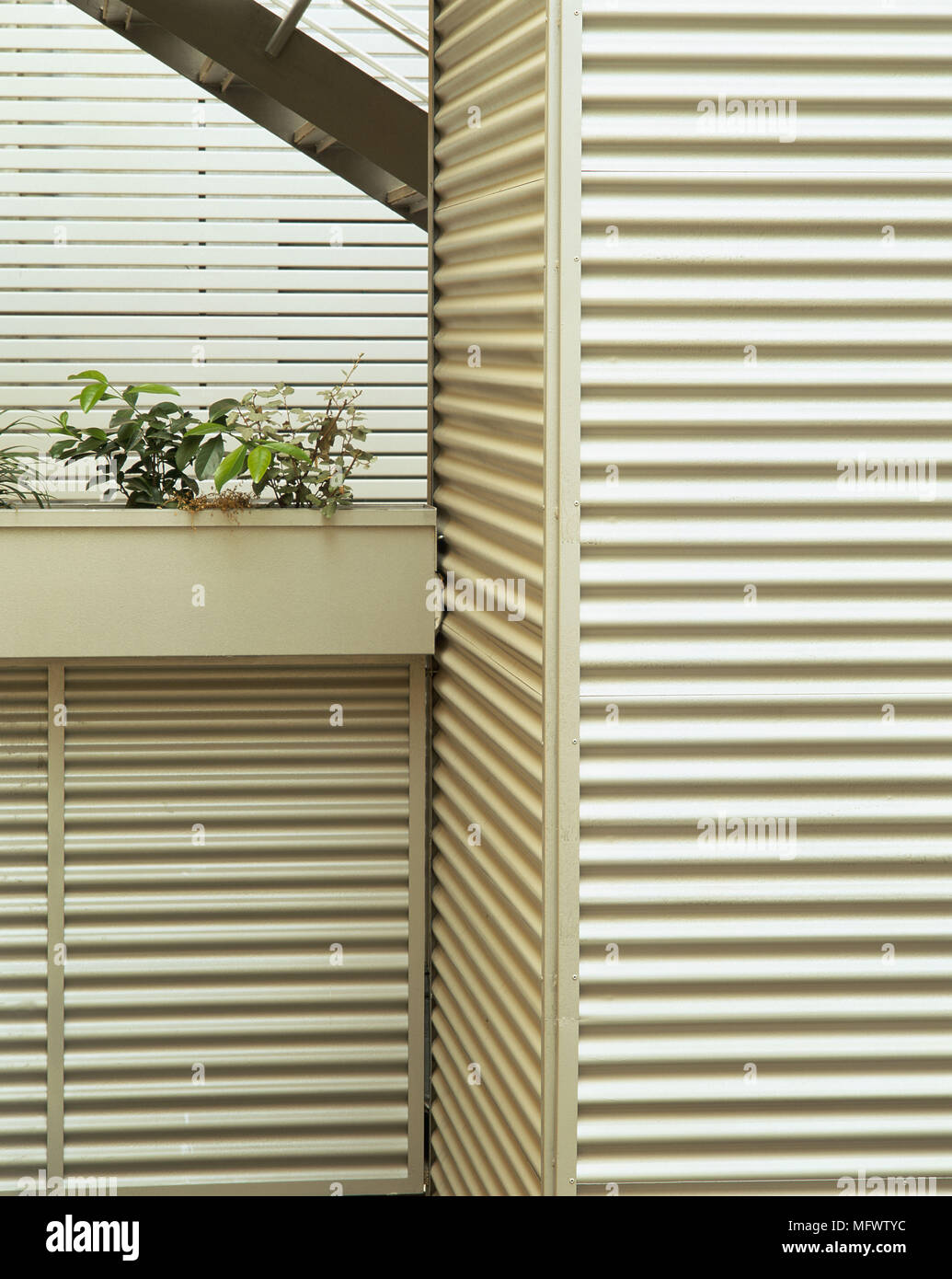 Corrugated blinds hi-res stock photography and images - Alamy