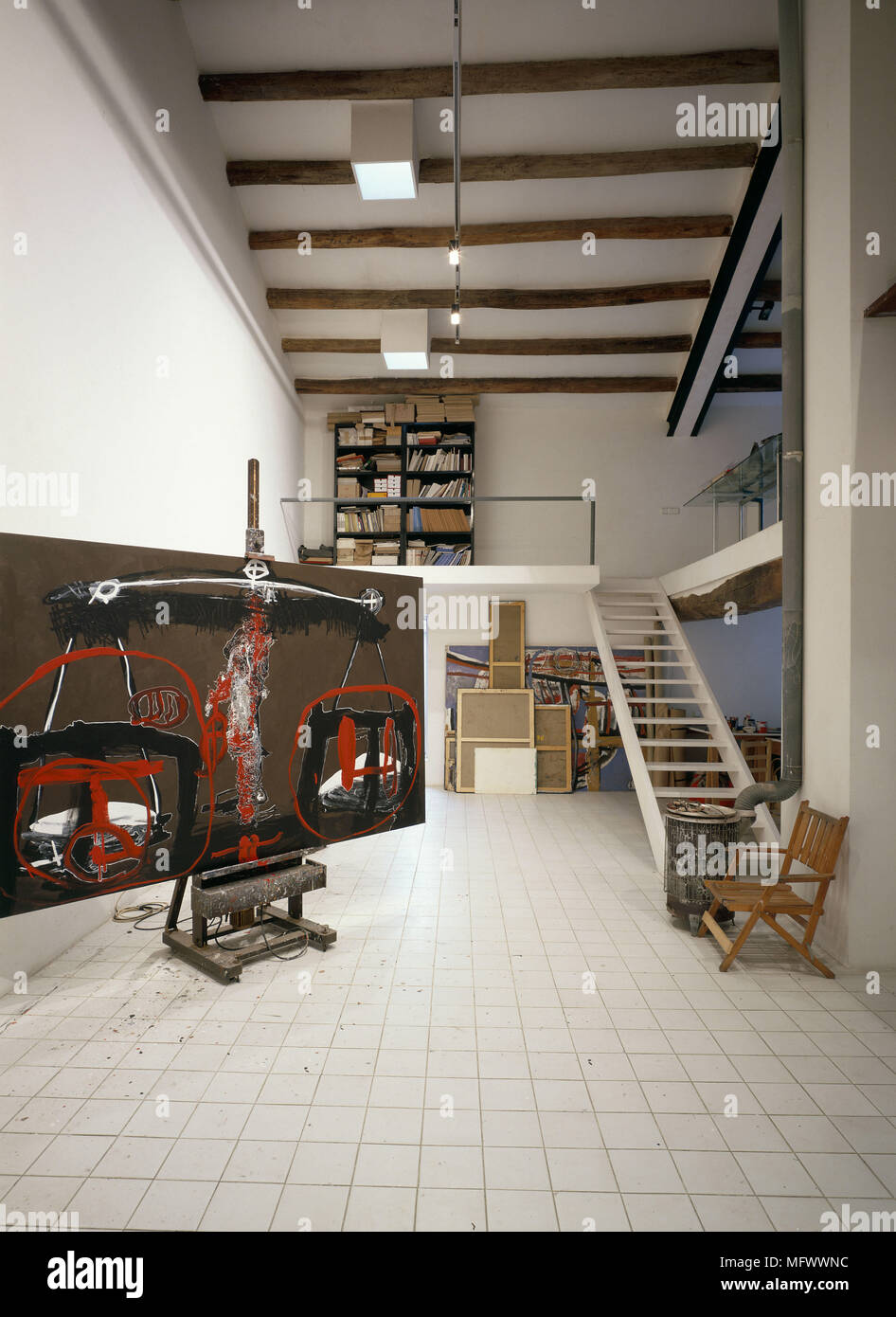 View of a well organized room Stock Photo - Alamy