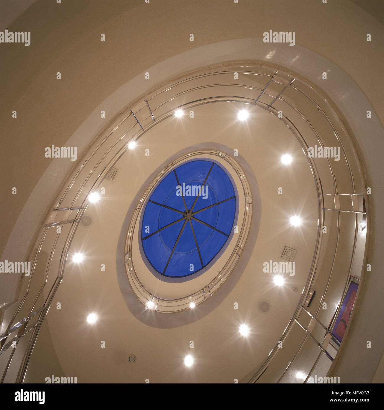 View of an illuminated ceiling Stock Photo - Alamy