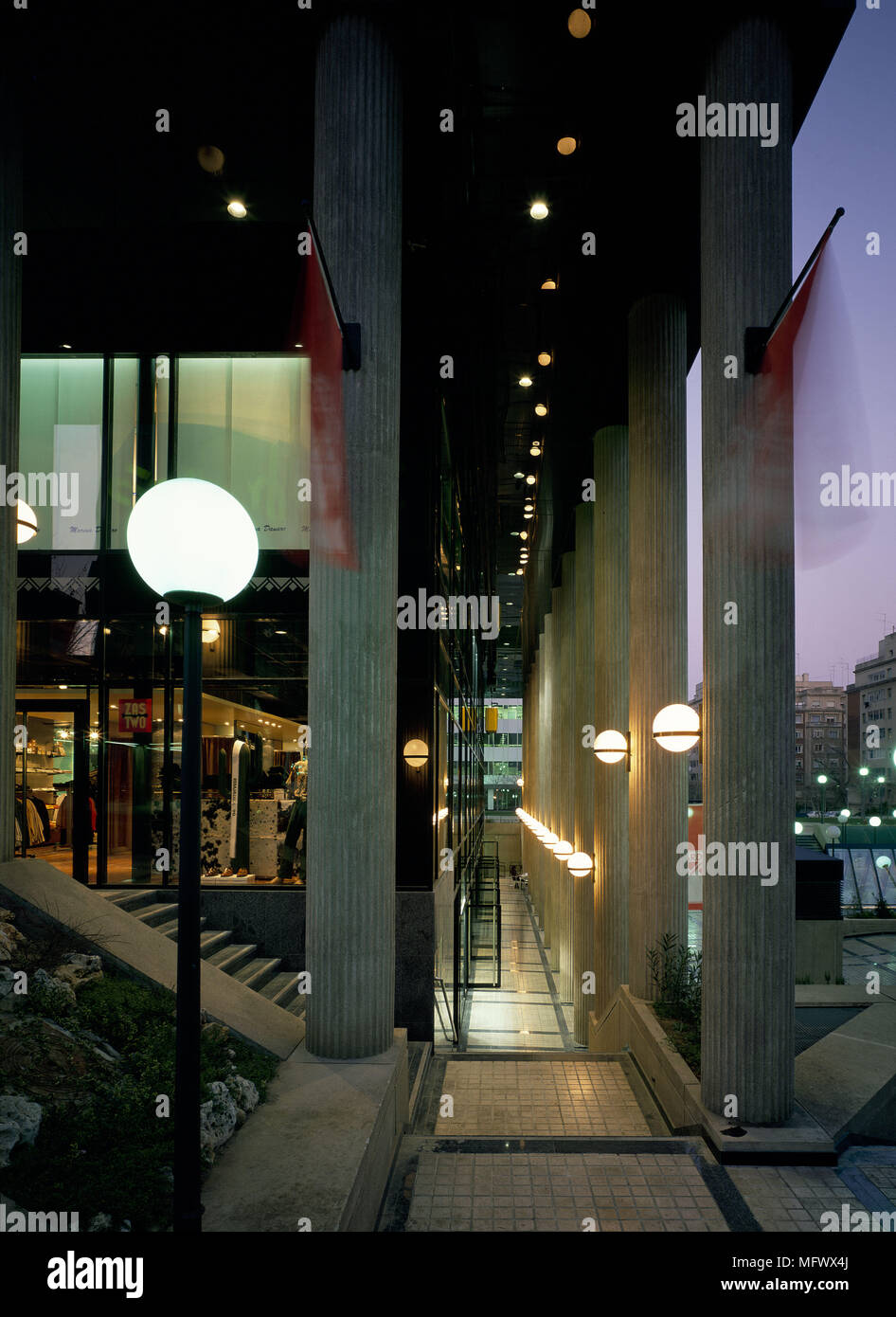 Illuminated passage hi-res stock photography and images - Alamy