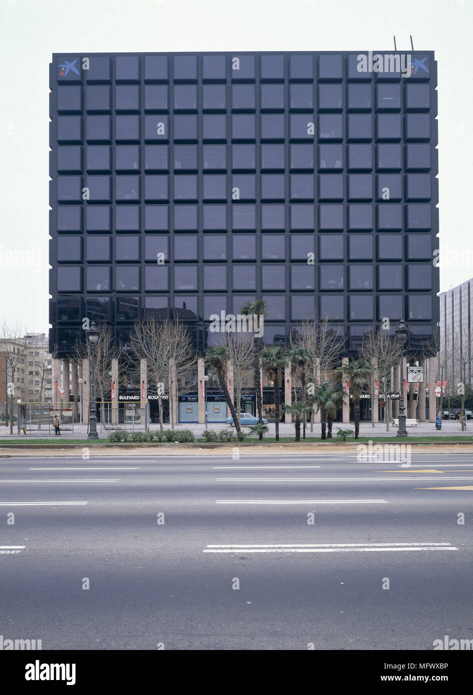 View of posh shopping mall Stock Photo - Alamy
