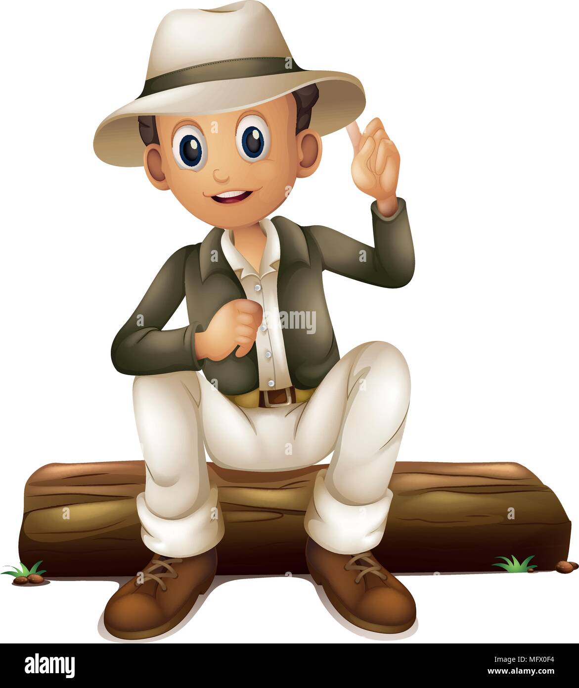 Rest at a mountain Cut Out Stock Images & Pictures - Alamy