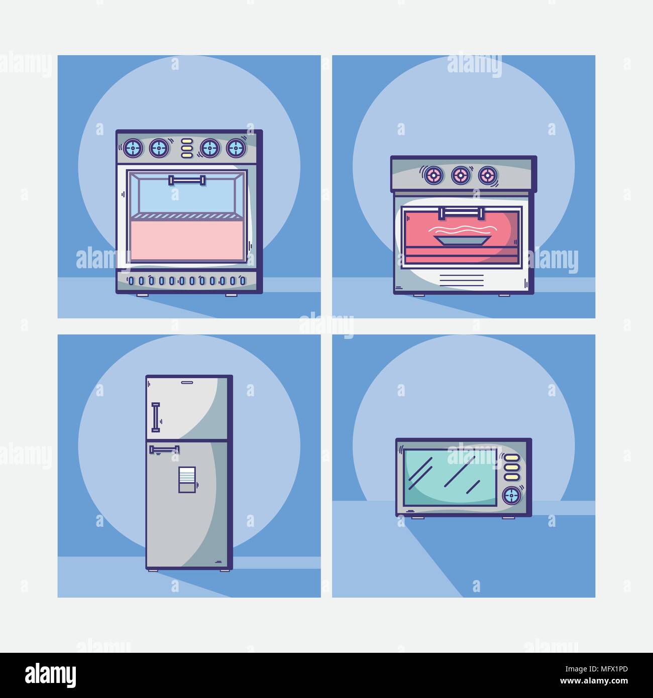 Kitchen equipment collection Stock Vector Image & Art - Alamy