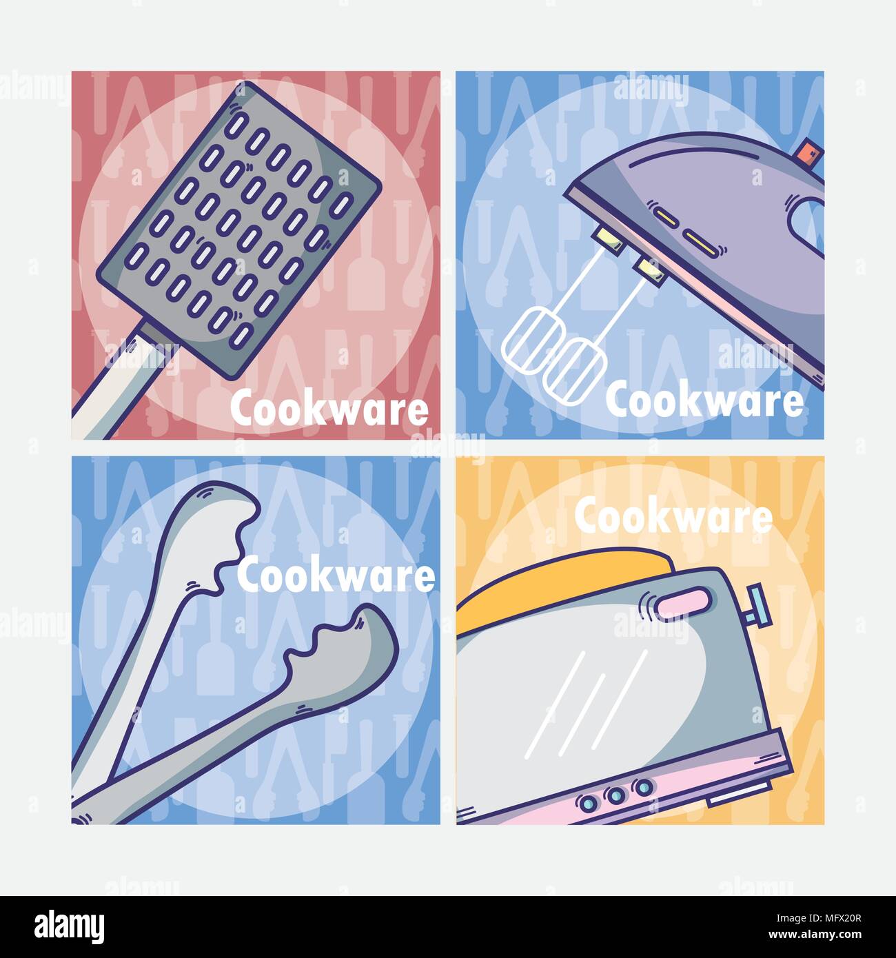 Kitchen equipment collection Stock Vector Image & Art - Alamy