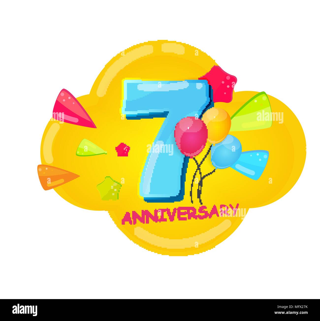 School 7 years Stock Vector Images - Alamy