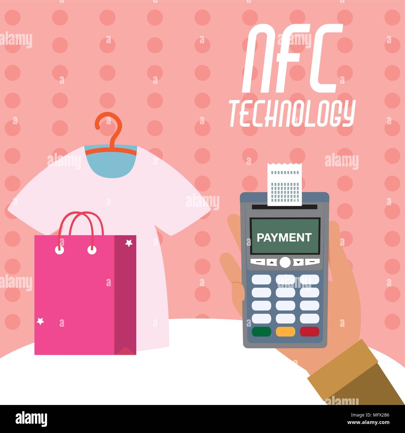 Smart technology clothes Stock Vector Images - Alamy