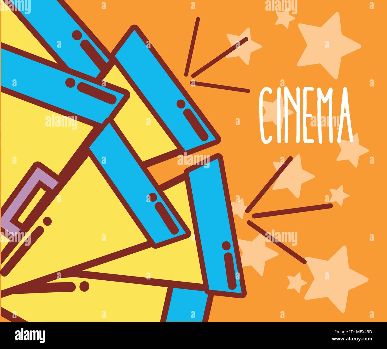 Cinema cartoons design Stock Vector Image & Art - Alamy