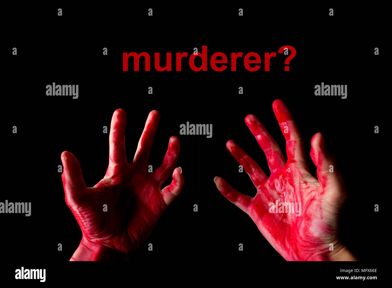 Bloody question mark hi-res stock photography and images - Alamy