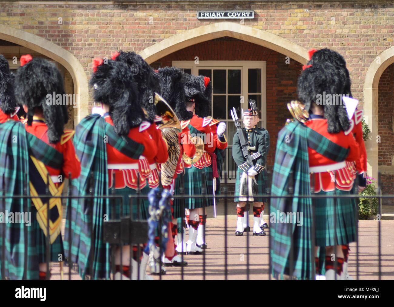 7 Company Coldstream Guards with the Band of The Royal Regiment of ...