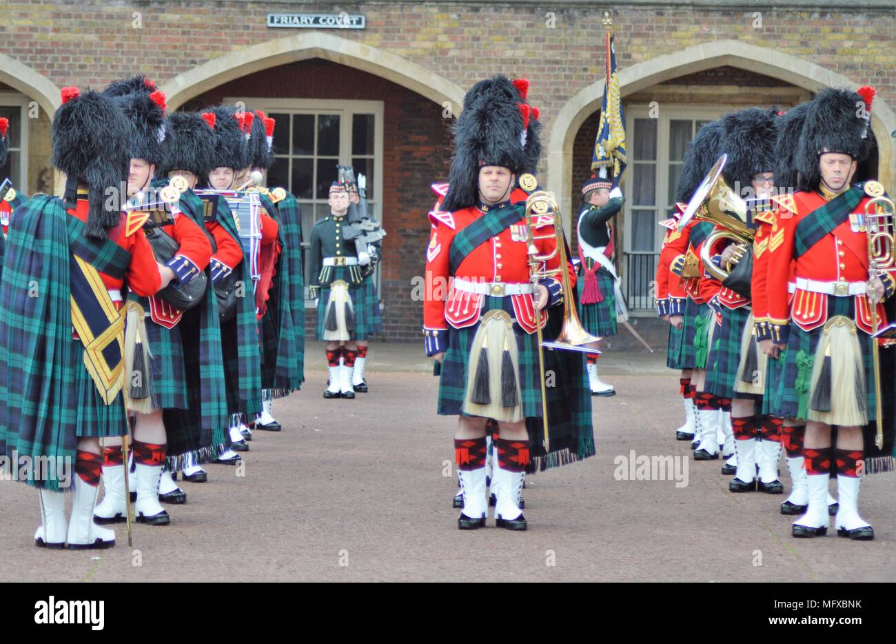7 Company Coldstream Guards with the Band of The Royal Regiment of ...
