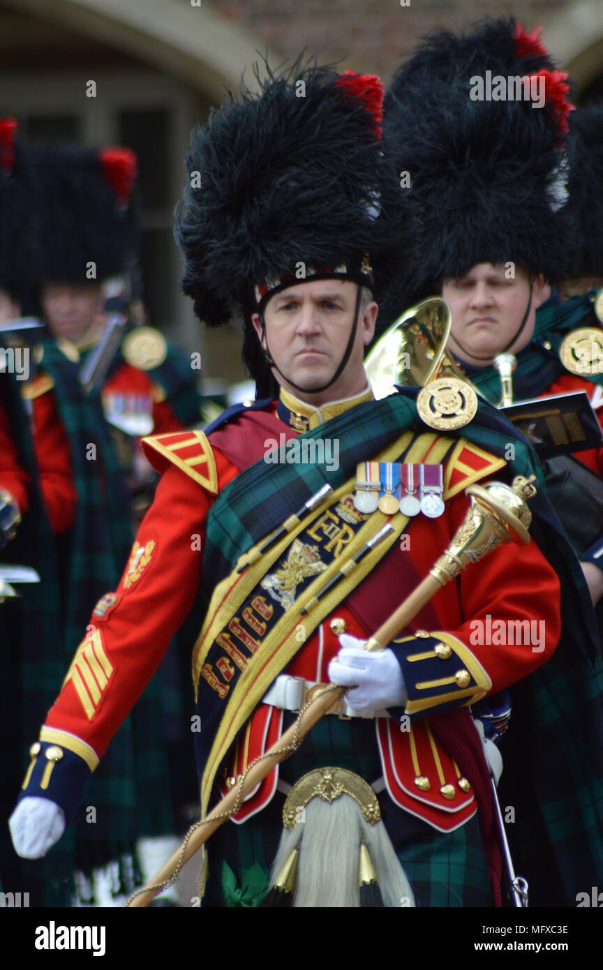 7 Company Coldstream Guards with the Band of The Royal Regiment of ...