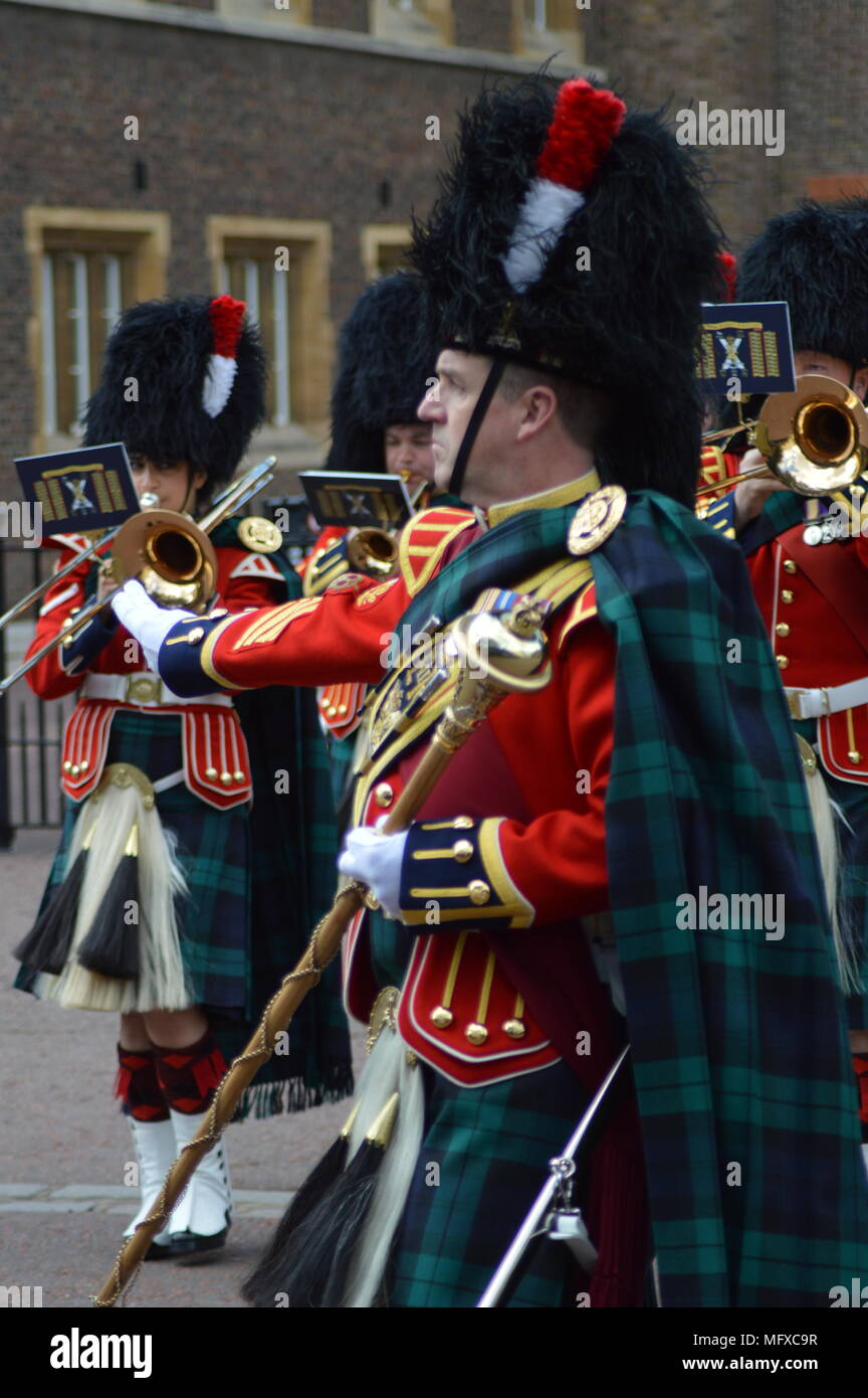 7 Company Coldstream Guards with the Band of The Royal Regiment of ...