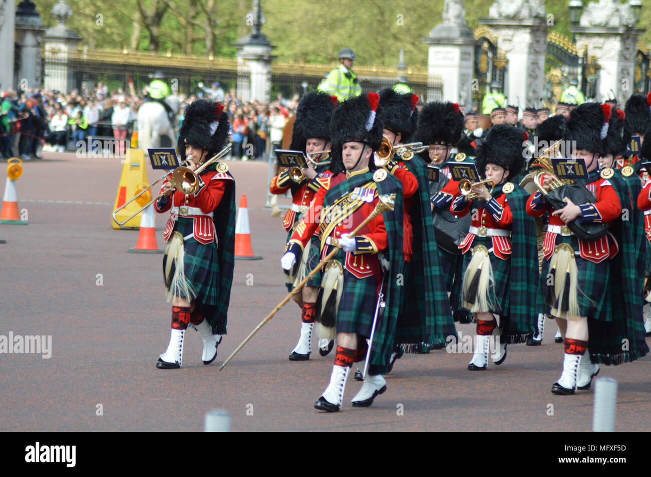 7 Company Coldstream Guards with the Band of The Royal Regiment of ...