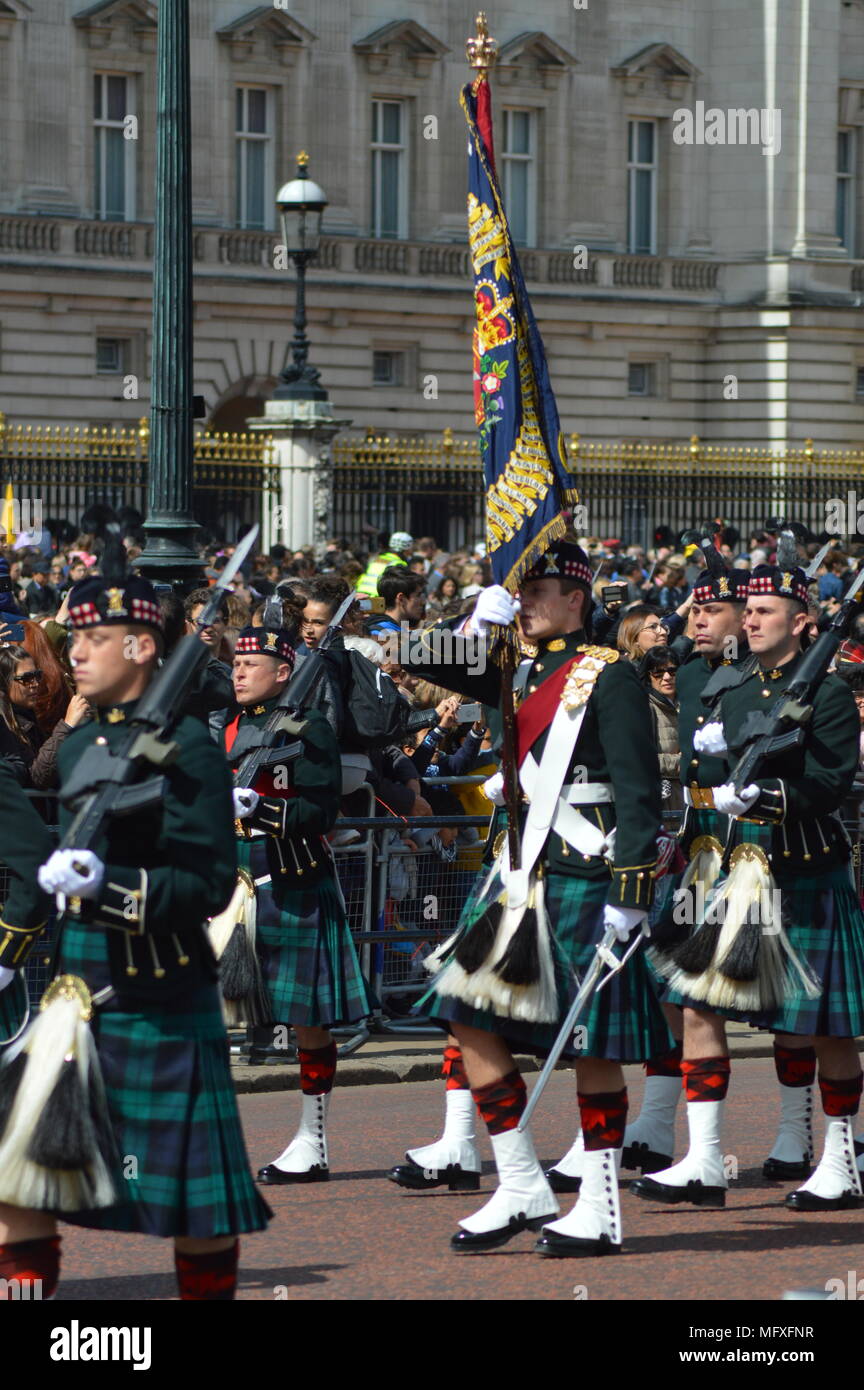 7 Company Coldstream Guards with the Band of The Royal Regiment of ...