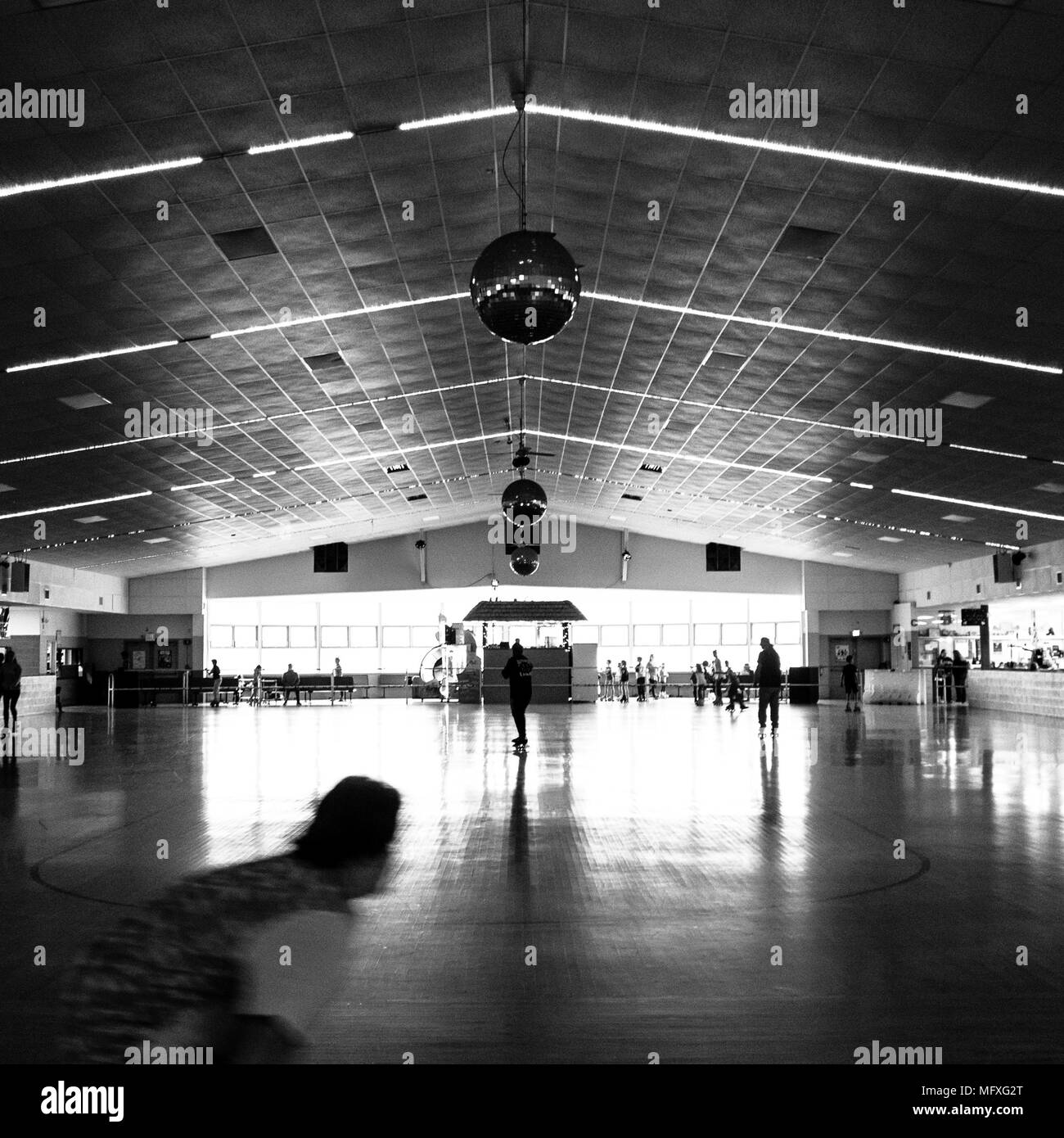 Roller Skating Dancing High Resolution Stock Photography and Images - Alamy