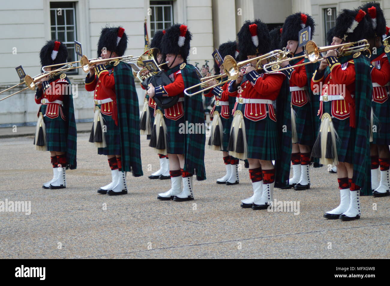 7 Company Coldstream Guards with the Band of The Royal Regiment of ...
