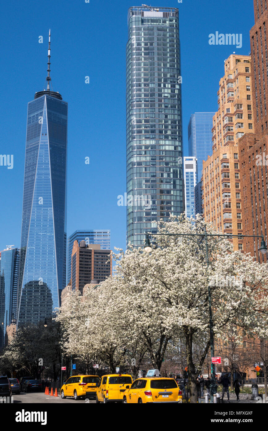 One world trade center tree hi-res stock photography and images - Alamy
