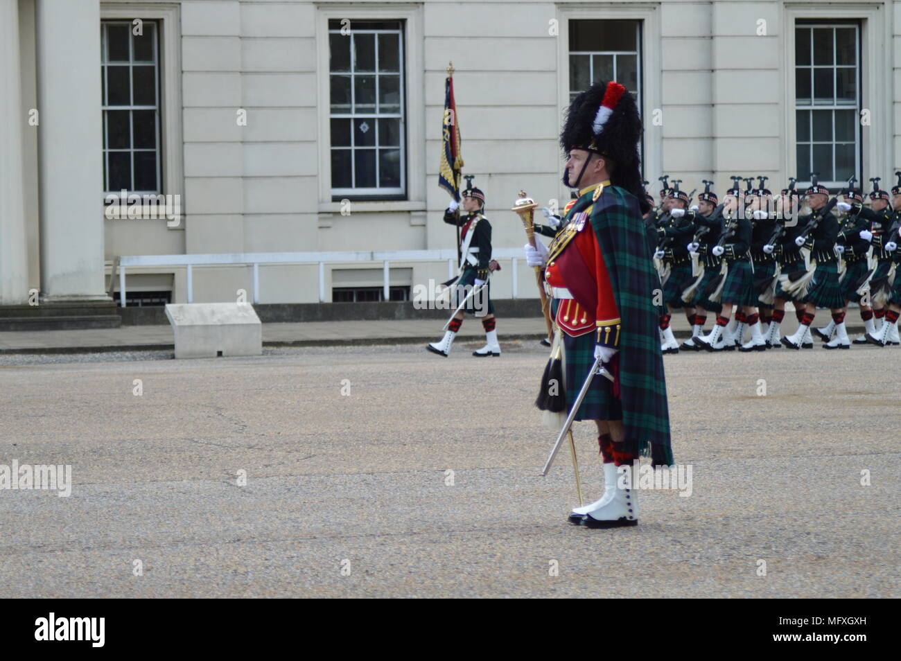 7 Company Coldstream Guards with the Band of The Royal Regiment of ...