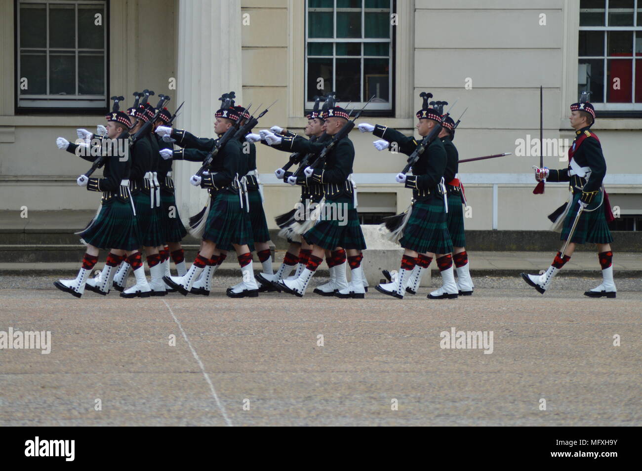7 Company Coldstream Guards with the Band of The Royal Regiment of ...