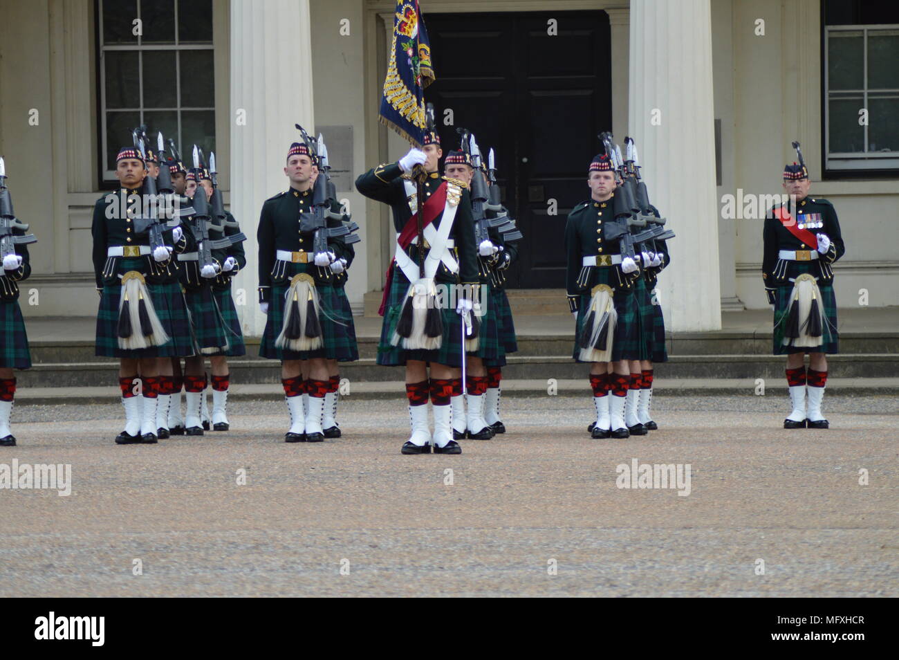 7 Company Coldstream Guards with the Band of The Royal Regiment of ...