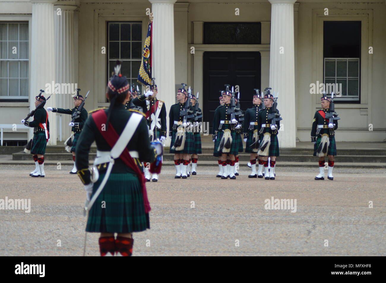 7 Company Coldstream Guards with the Band of The Royal Regiment of ...