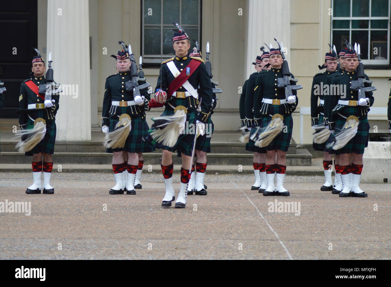 7 Company Coldstream Guards with the Band of The Royal Regiment of ...