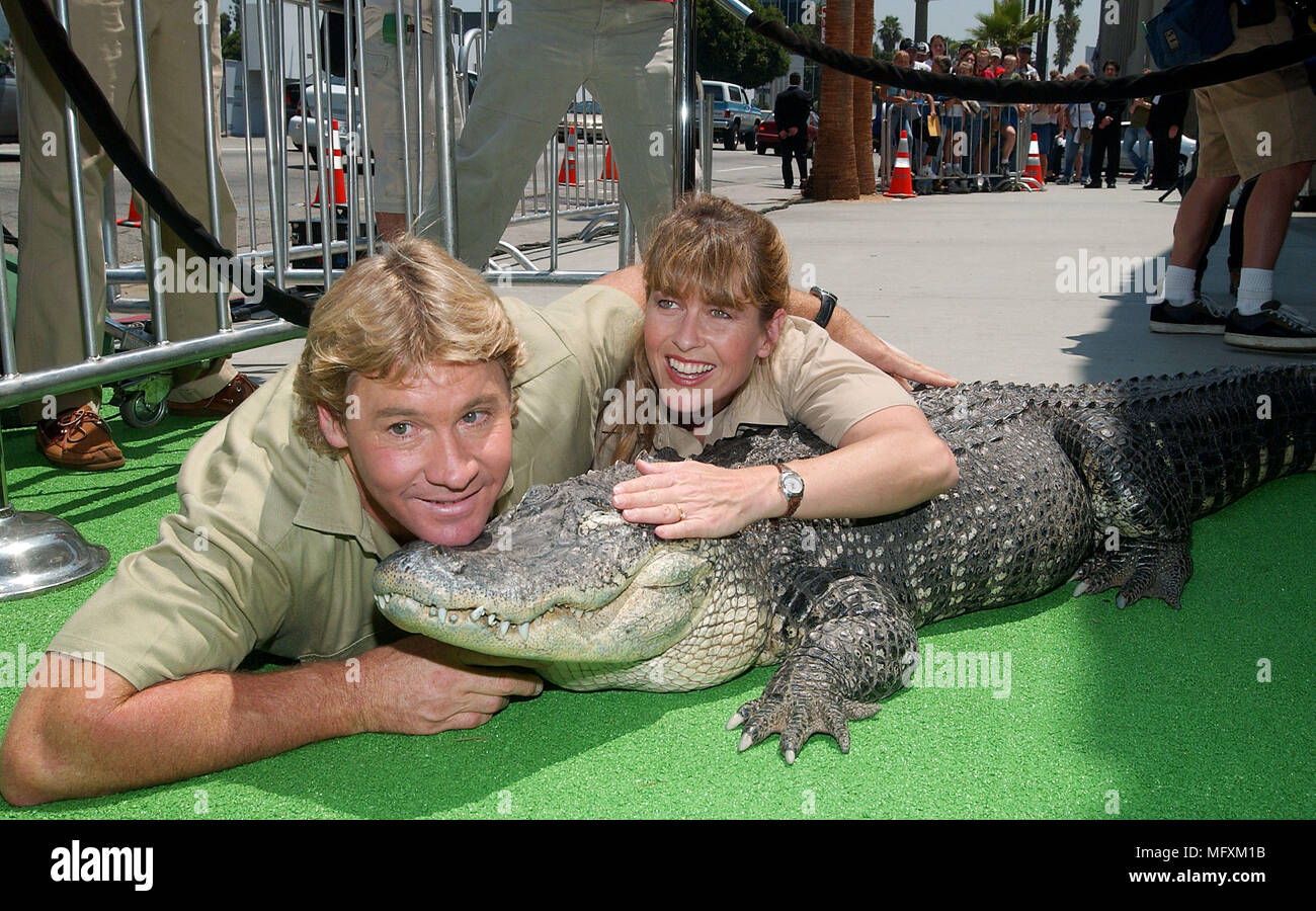 Steve Irwin Crocodile And Baby