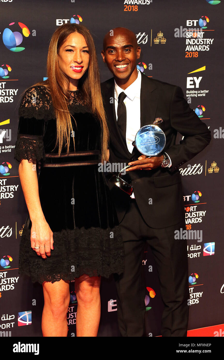 Mo farah and tania farah hi-res stock photography and images - Alamy