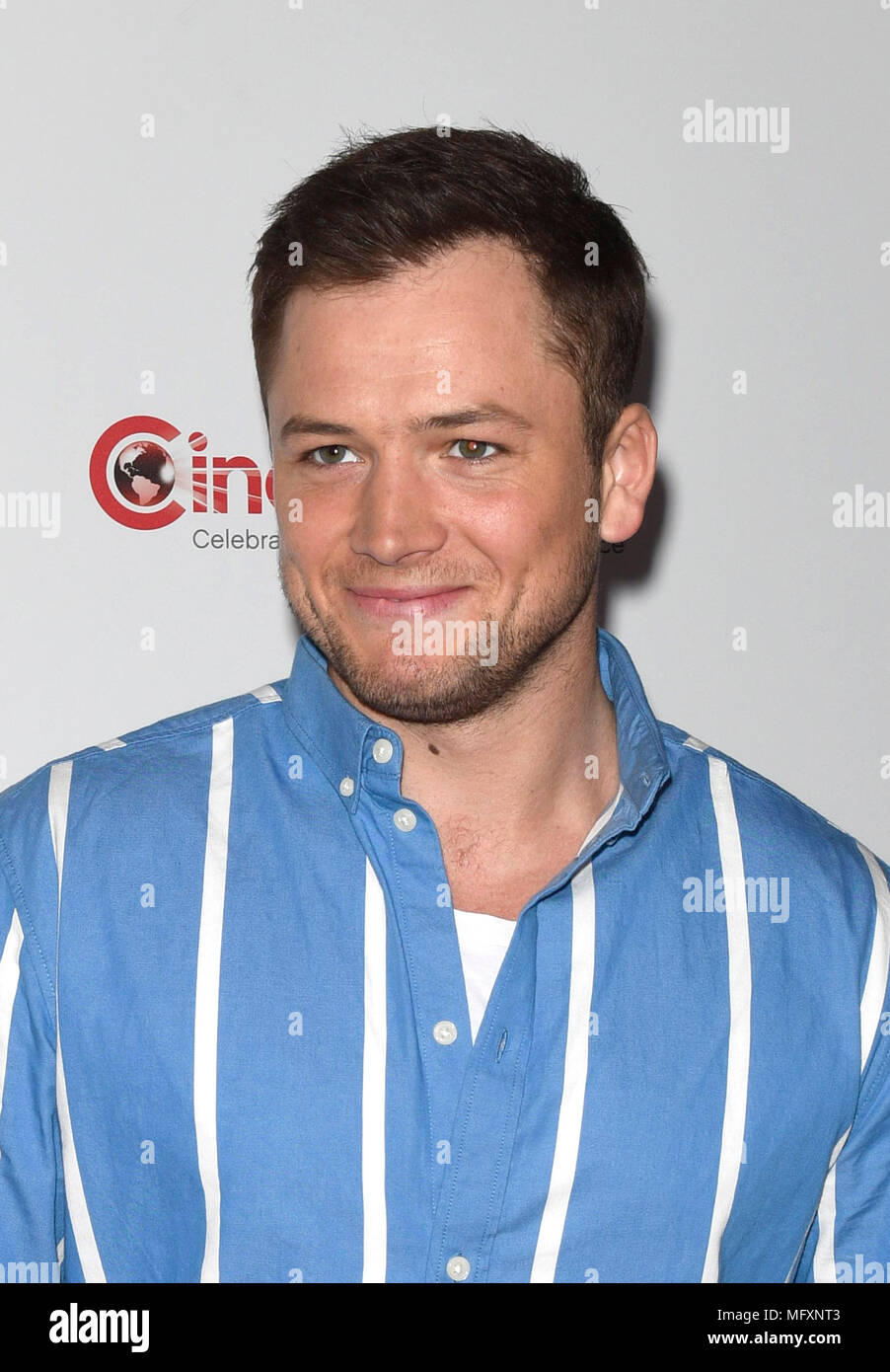 Las Vegas, NV, USA. 26th Apr, 2018. Taron Egerton at the Lionsgate ...