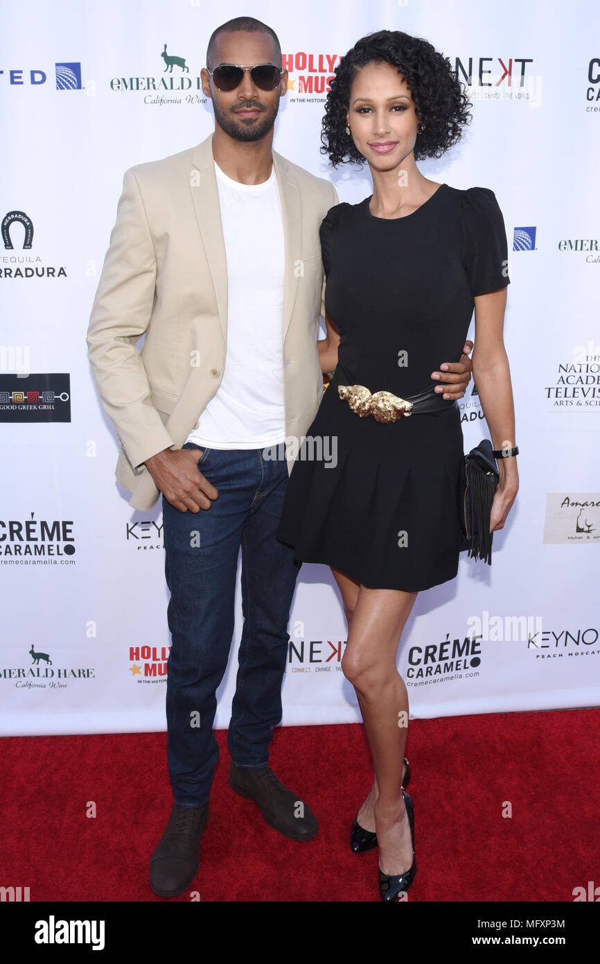 Los Angeles, California, USA. 25th Apr, 2018. LAMON ARCHEY arrives for ...