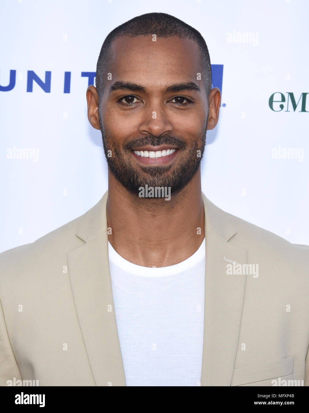 Los Angeles, California, USA. 25th Apr, 2018. LAMON ARCHEY arrives for ...