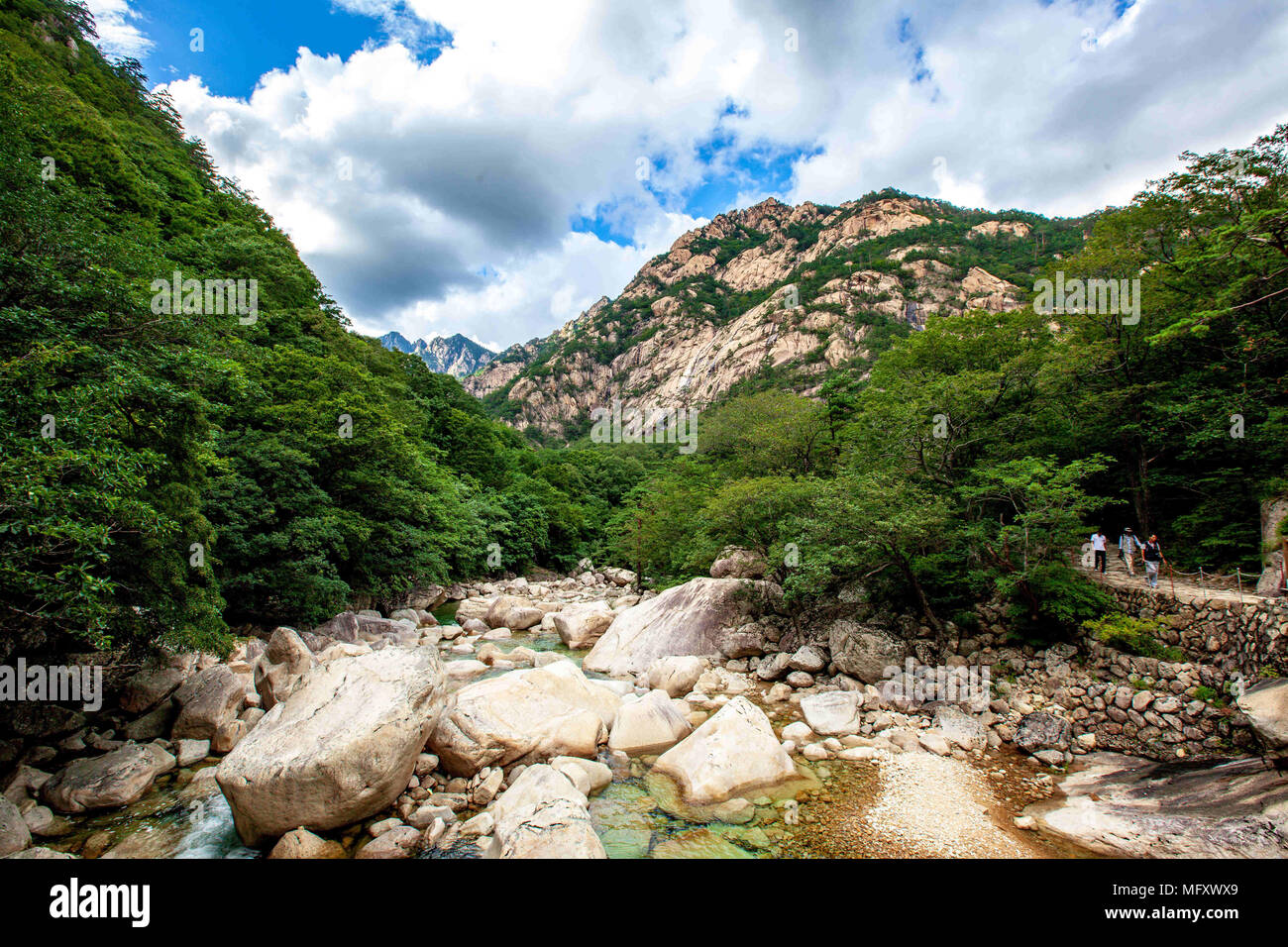 Taebaek mountains hi-res stock photography and images - Alamy