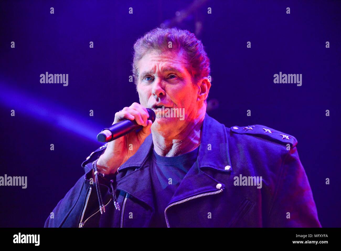 David hasselhoff on stage hi-res stock photography and images - Alamy