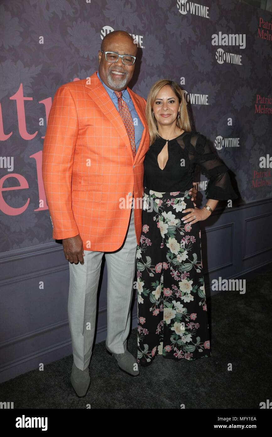 Los Angeles, CA, USA. 25th Apr, 2018. Chi McBride, Julissa Mcbri at ...
