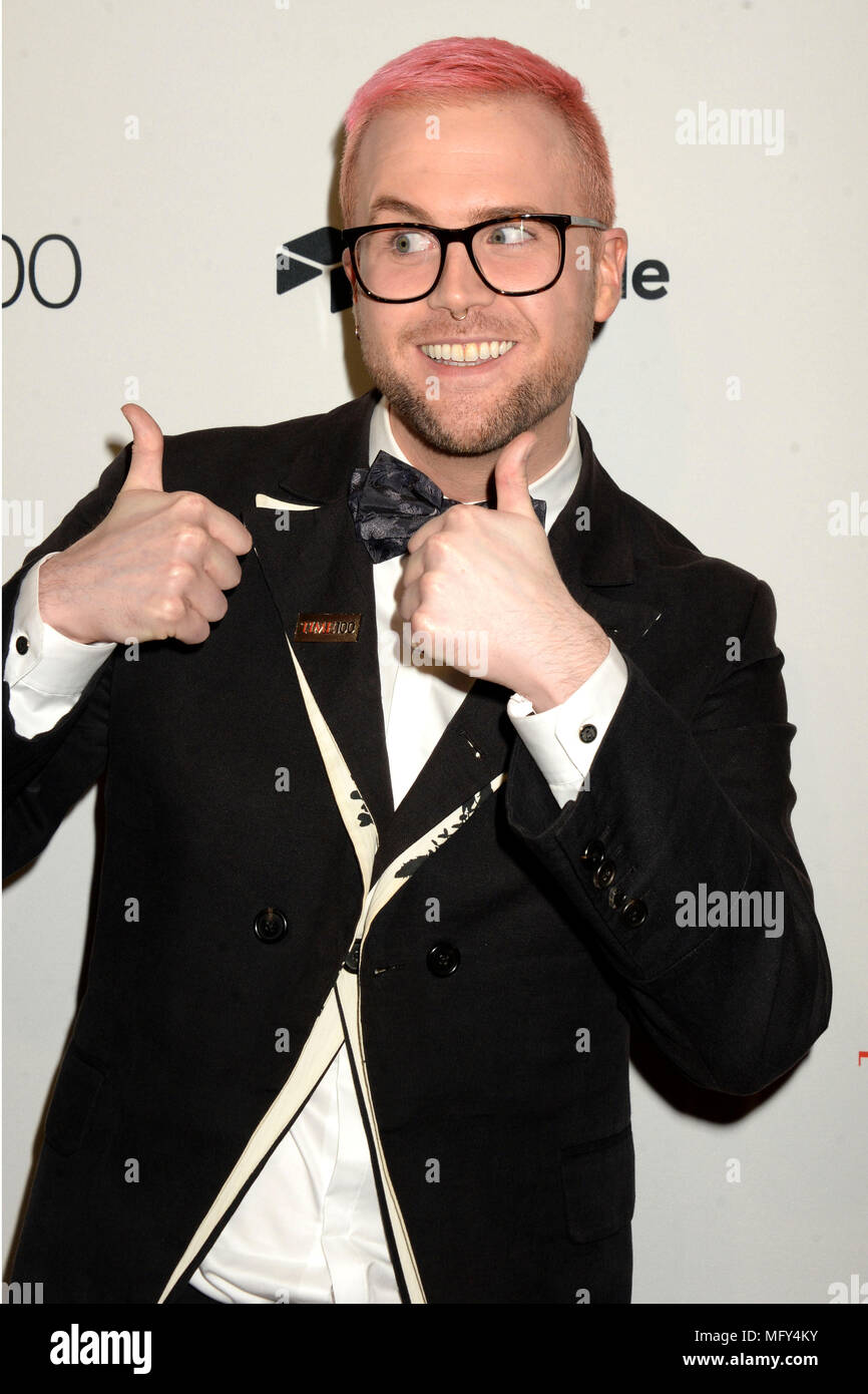Christopher Wyllie attending the 2018 Time 100 Gala at Jazz at Lincoln ...