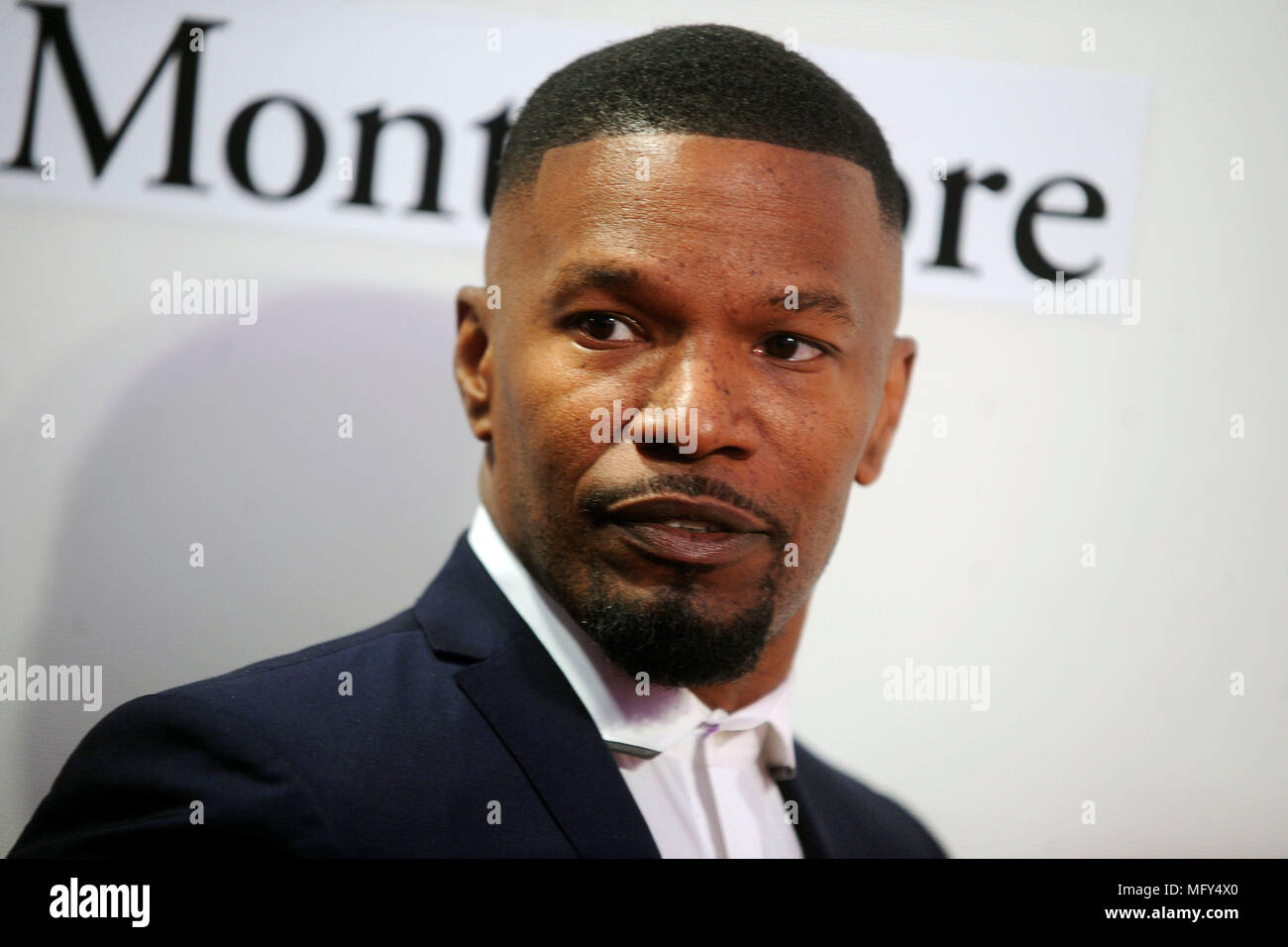 Jamie Foxx attending the 17th Annual Tribeca Film Festival 2018 at BMCC ...