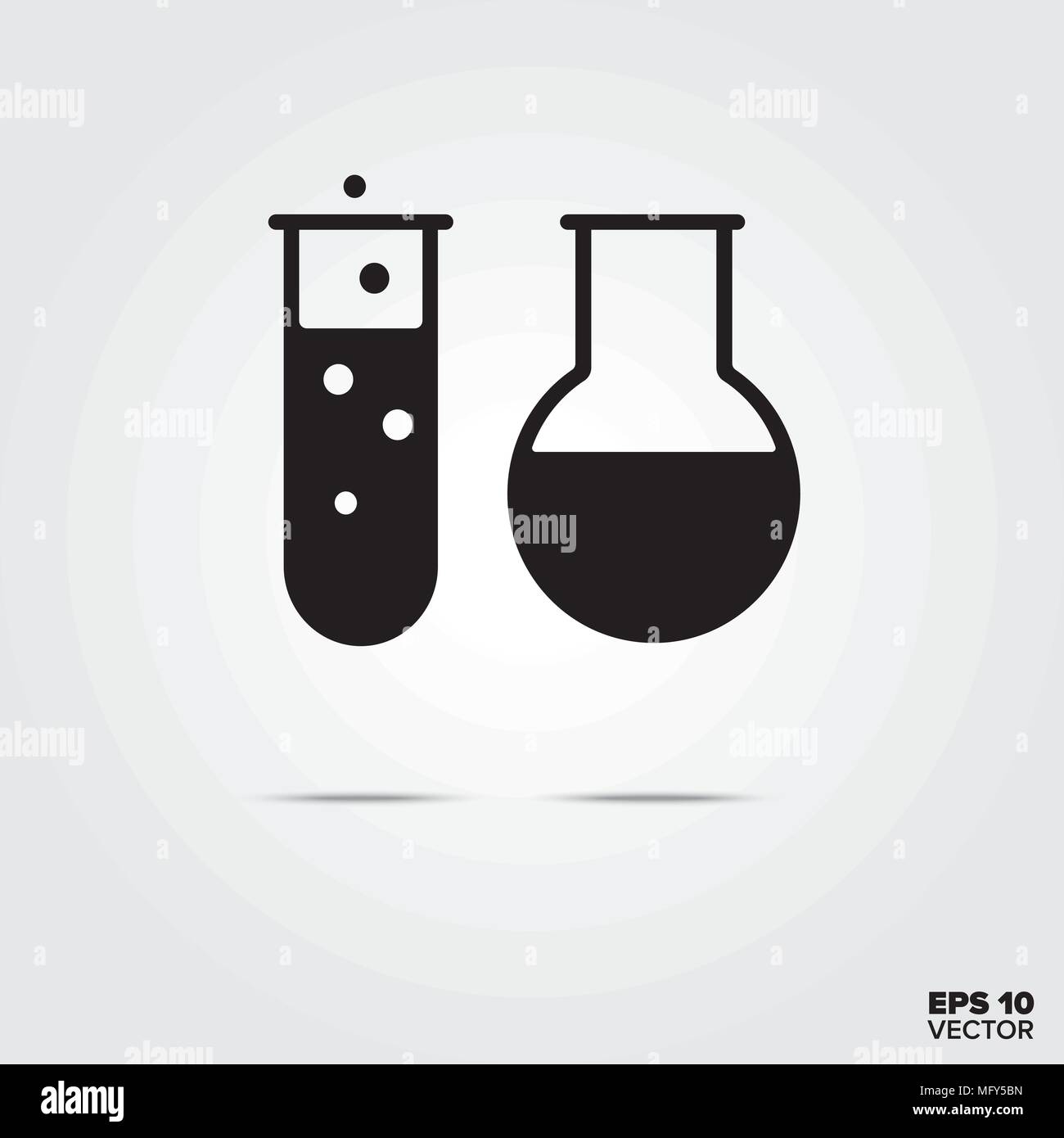 Test tube vector vectors hi-res stock photography and images - Alamy