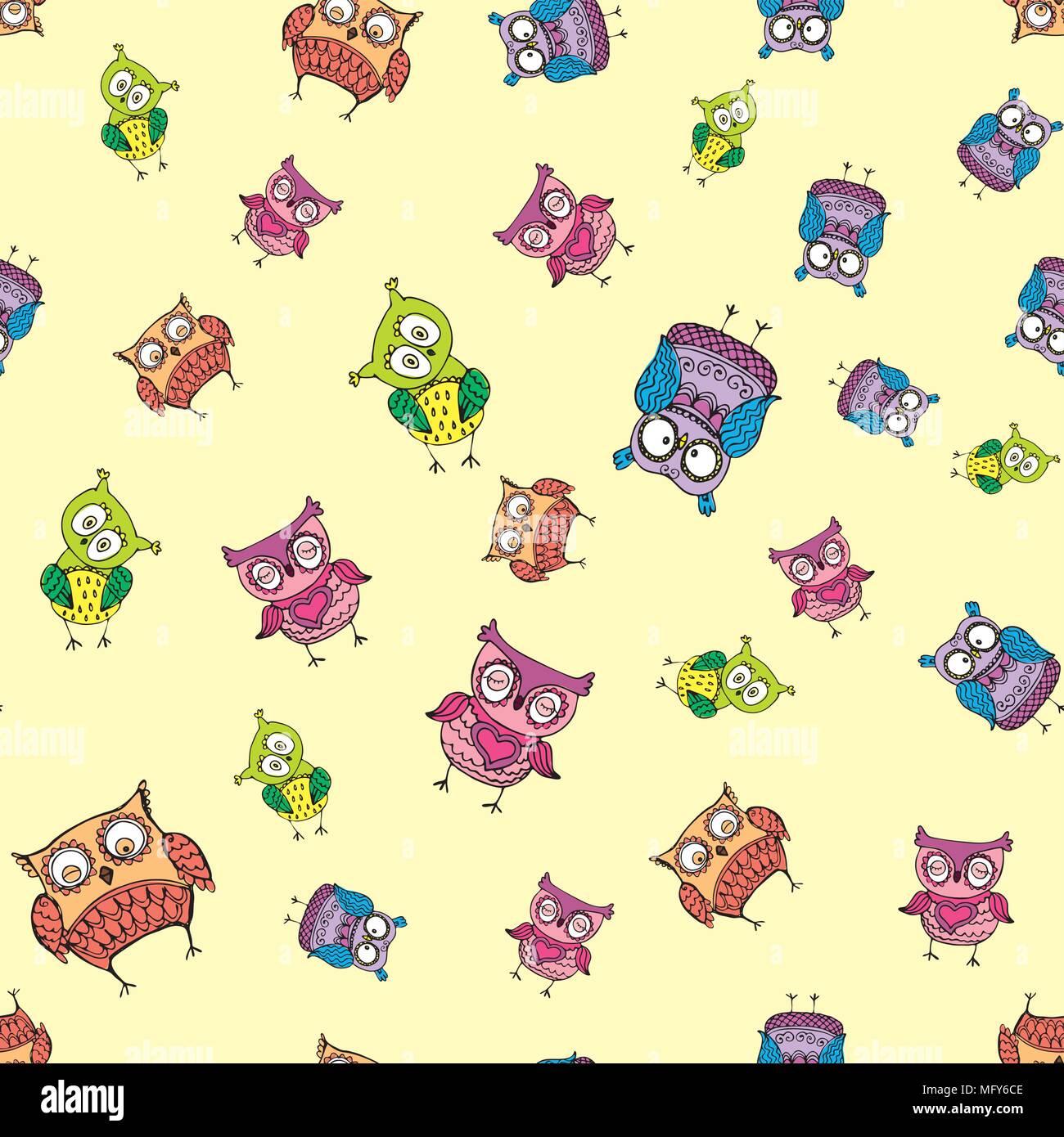 Owl hand drawing vintage Stock Vector Images - Alamy