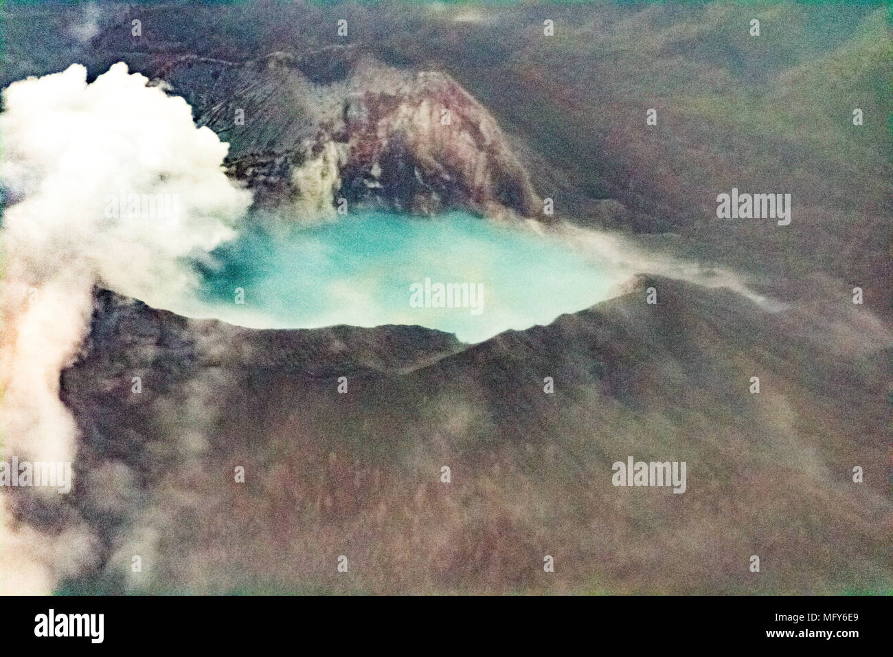 The Ijen crater complex is a group of composite volcanoes in the ...