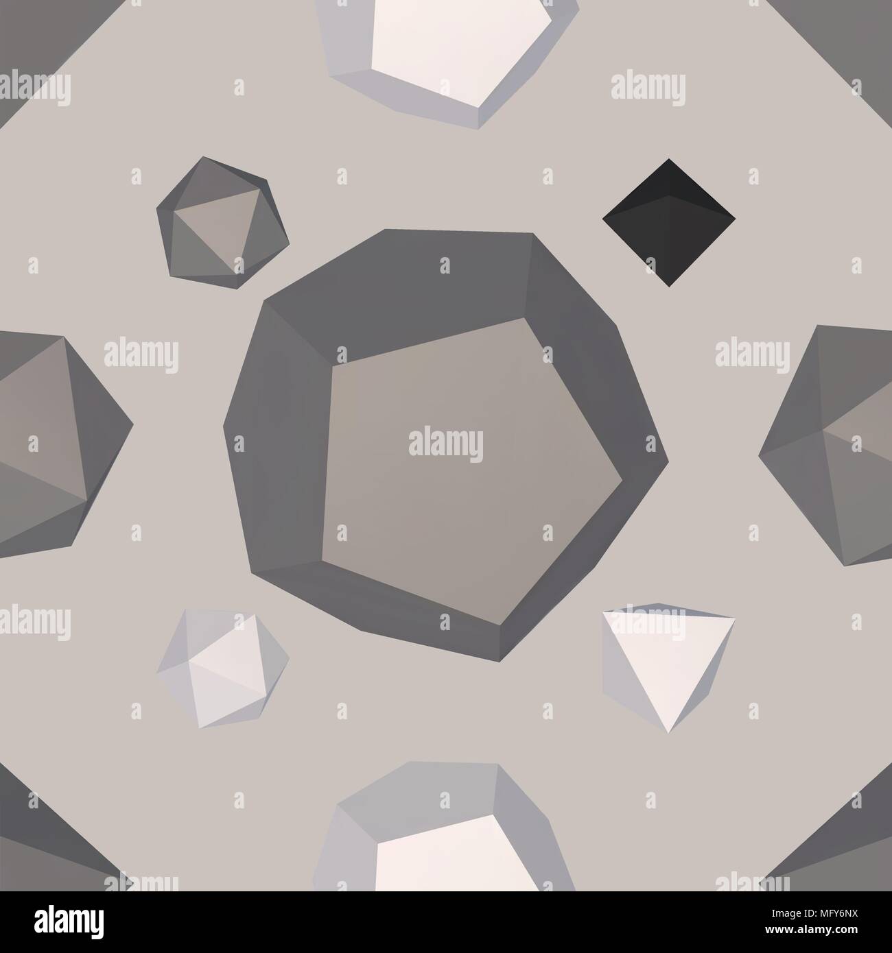 Geometrical generated wallpaper Stock Vector Image & Art - Alamy